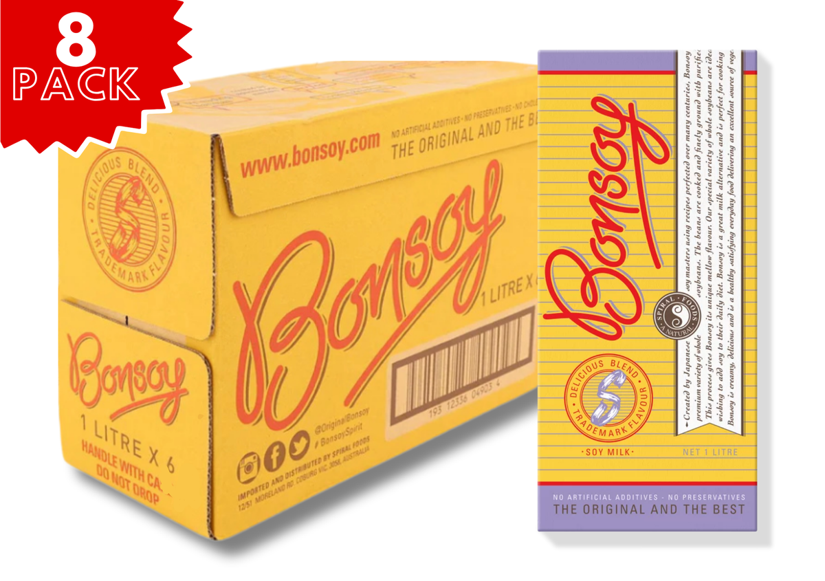 BUY BOX BONSOY Soy Milk (1L x6 Packs)