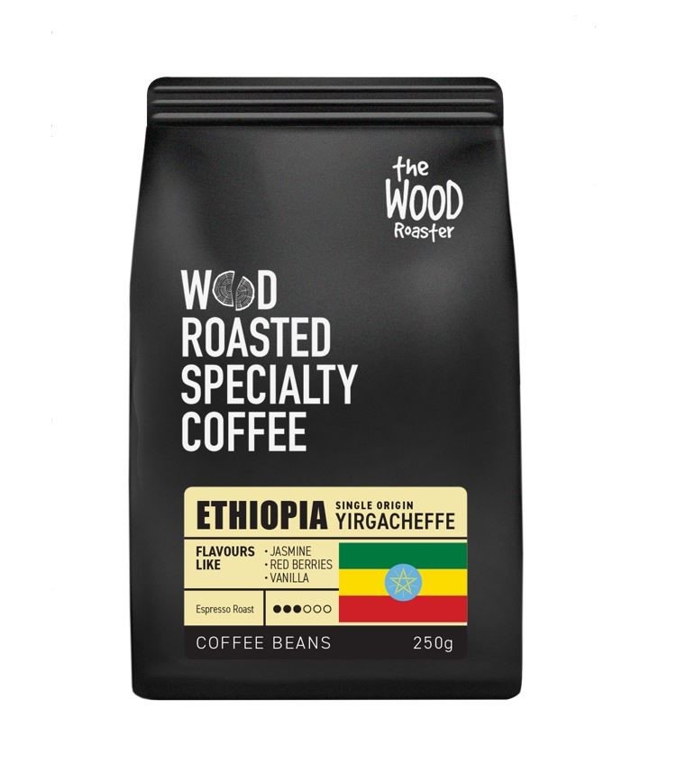 THE WOOD ROASTER Ethiopia Coffee Beans 250g