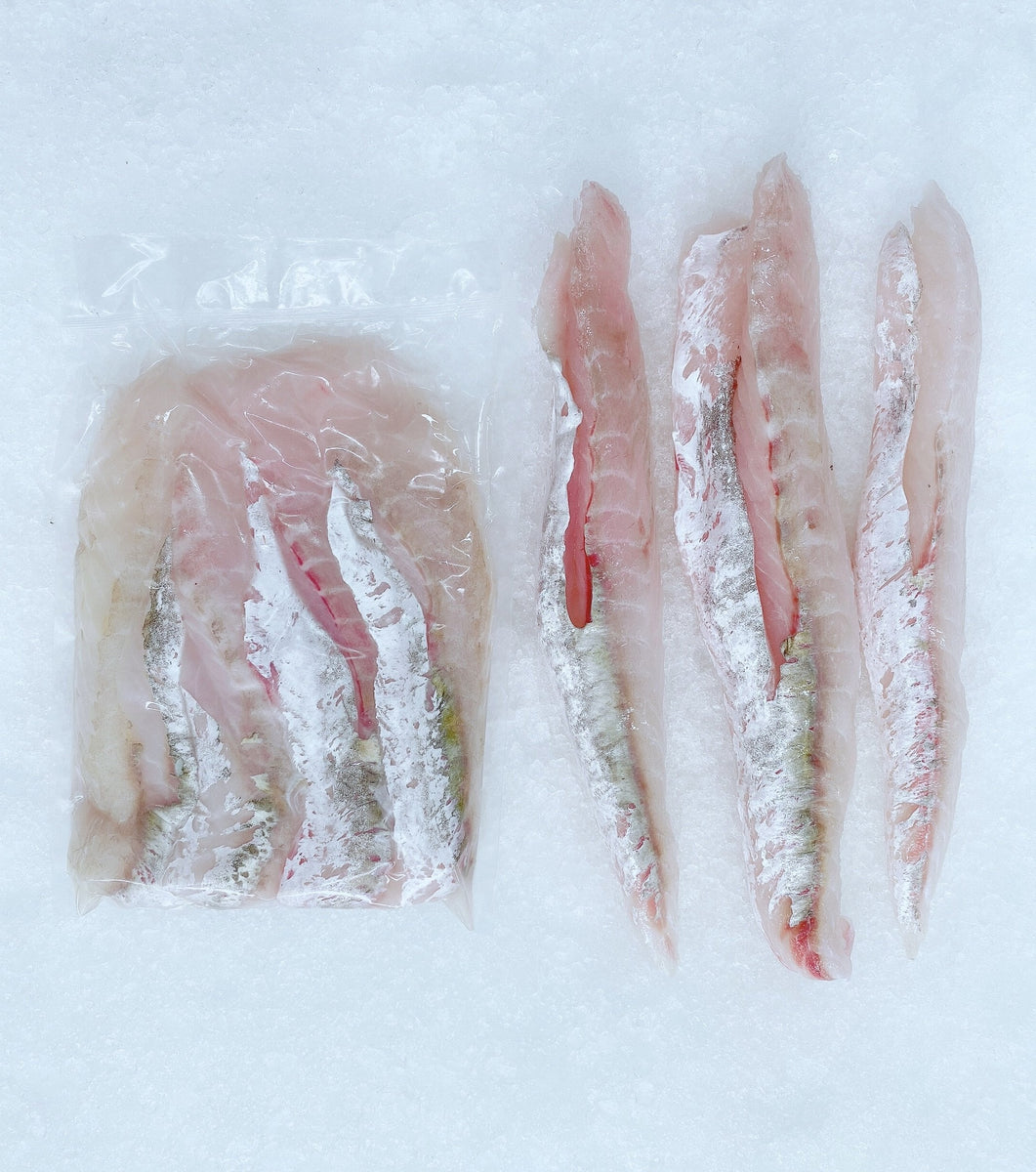 FLATHEAD FILLETS SKINLESS & BONELESS MIN 1KG (X)