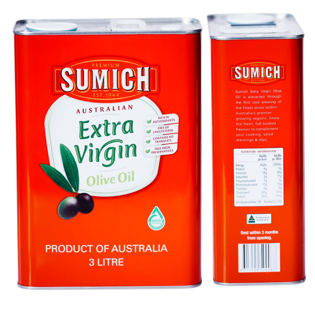 SUMICH Australian Extra Virgin Olive Oil 3L