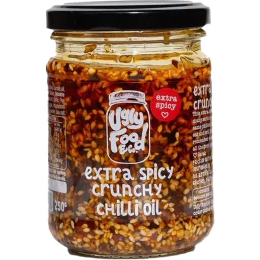 UGLY FOOD Extra Spicy Crunchy Chilli Oil (250g)
