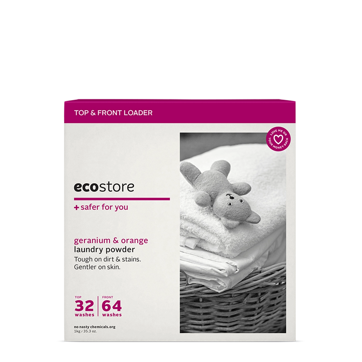 ECOSTORE Geranium & Orange Laundry Powder 1kg
