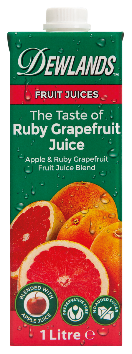 DEWLANDS Ruby Grapefruit Juice (1L)