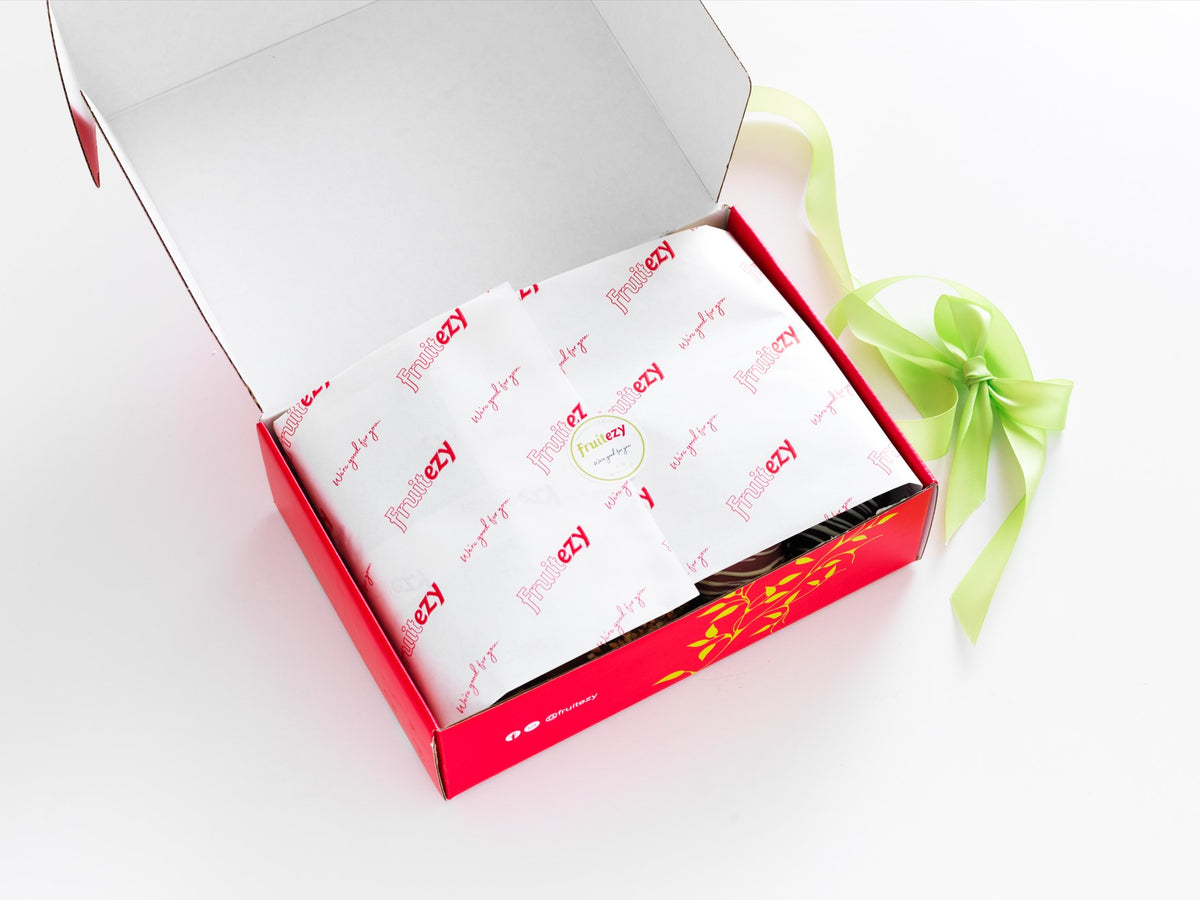 Fruitezy's Signature Assorted Choc Dipped Fruit Box