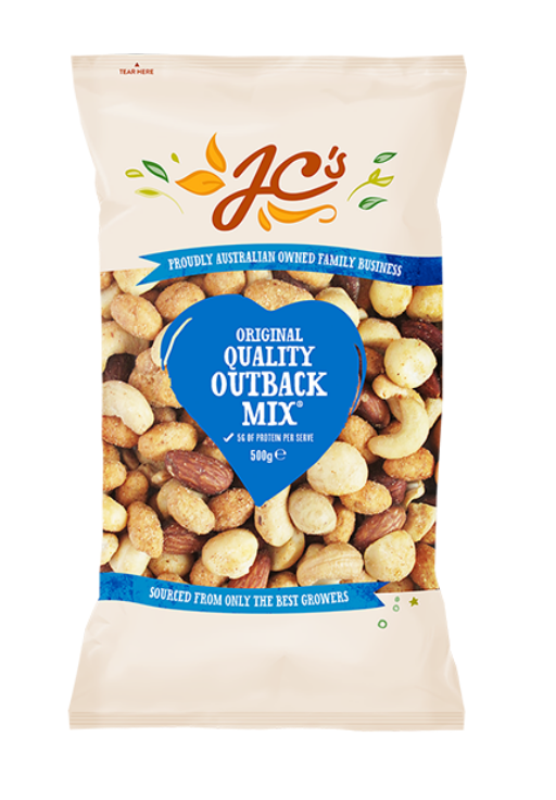 JC'S QUALITY FOODS Original Quality Outback Mix 500g