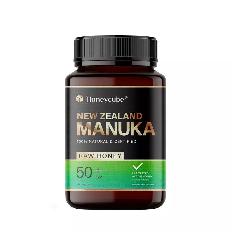 HONEYCUBE New Zealand Manuka Raw Honey MGO50 (250g)