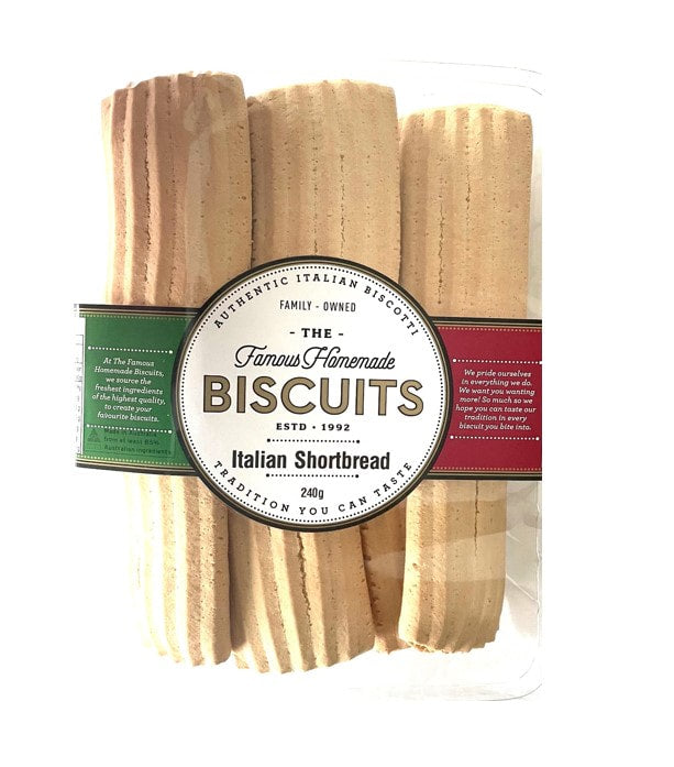 THE FAMOUS BISCUITS Italian Shortbread 240g
