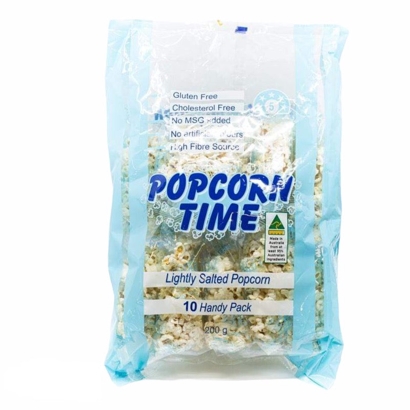 POPCORN TIME Popcorn Lightly Salted 180g