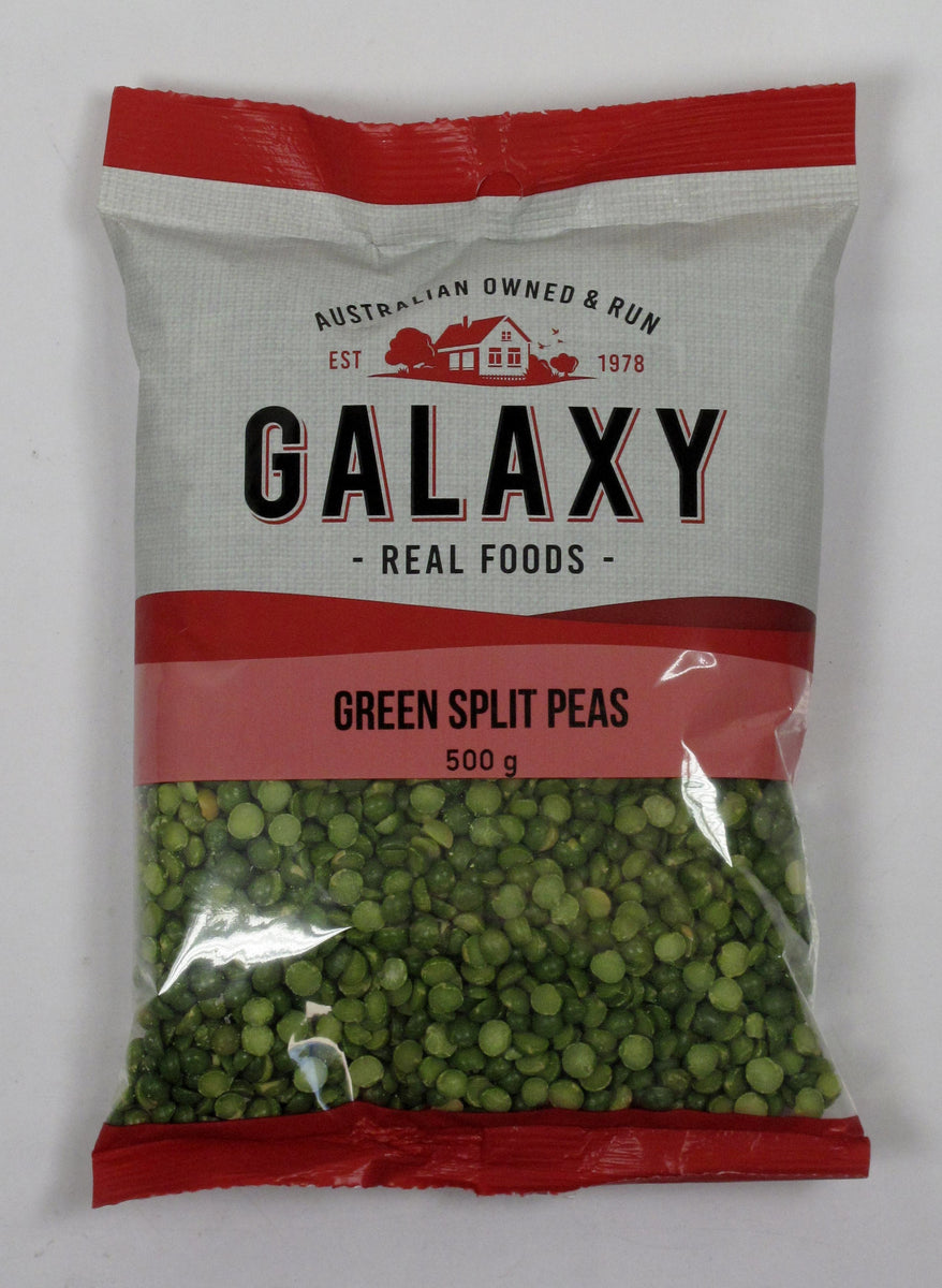 GALAXY Green Split Peas 500g