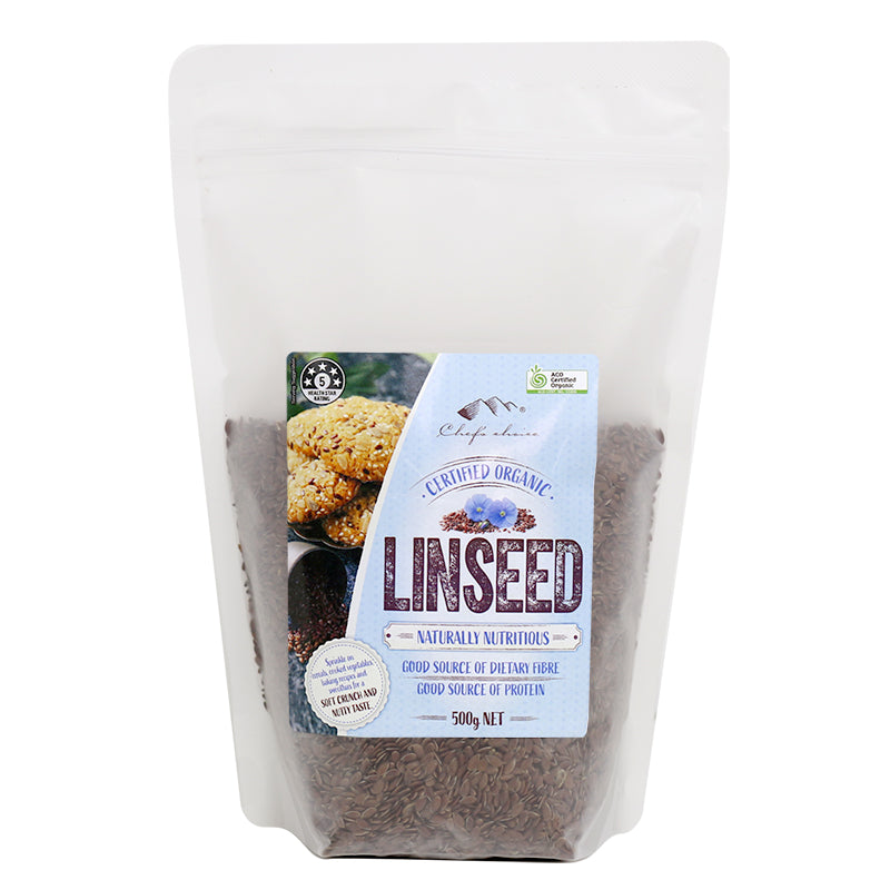 CHEF'S CHOICE Certified Organic Linseed 500g